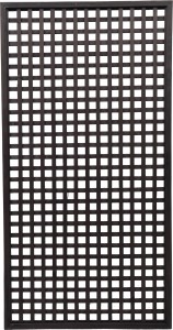 First Dutch Brands Framed Trellis 32 Square 1800 x 935mm Black Wood ...