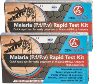 Clinihealth Malaria Rapid Test - 2 Pack First Aid Kit | Makro