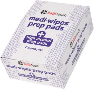 Sani-touch 200 Mediwipe prep pads First Aid Kit | Makro