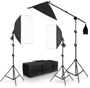 DW Professional Photography Soft Box Light ( Set Of 3 Light Soft Box ...