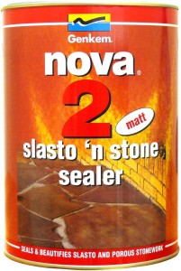 Nova 2 Slasto 'n Stone Sealer Matt Solvent Floor Coating Paint | Makro