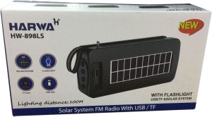 Harwa Solar System FM Radio with USB and Flashlight FM Radio | Makro
