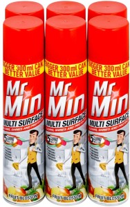 Mr Min Multi Surface Fruit Blossom Furniture Polish for Metal, Plastic ...