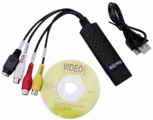 PressPlay Tech DC60 USB 2.0 Easy Cap TV DVD VHS Audio Video Capture ...