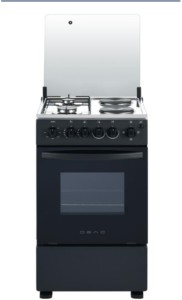 Obac OB522 Steel Automatic Gas Stove with Oven | Makro