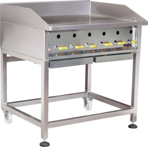 Forge Heavy Duty Solid Top Gas Griller 900 Aluminium Manual Gas Stove ...