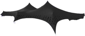 infinity homeware Pre-assembled Leather Foldable Gazebo For Outdoor ...