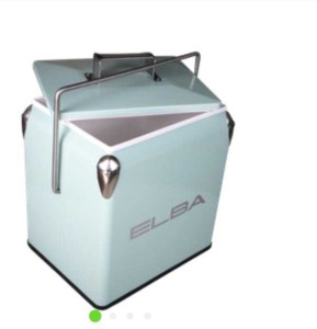 Elba Retro Cooler Box Turquoise | Makro