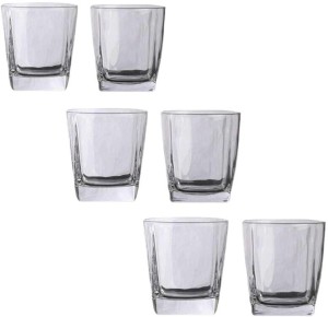 Deli Glass (Pack of 6) Clear Whisky Glass | Makro