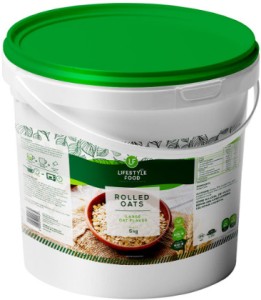 Lifestyle Food LifestyleFood Oats Rolled 5kg Whole Wheat | Makro
