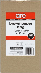 Aro Paper Pack of 10 Grocery Bags | Makro