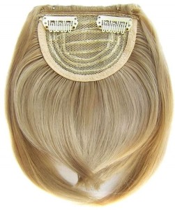 Flye Clip in Bangs Fringe Front One Piece Extensions with Temples - 14 ...