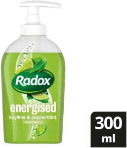 Radox Feel Energised Hand Wash Bottle + Dispenser For Men & Women | Makro