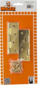 Mackie Butt Hinge Electro Brass Butt/Mortise Hinge | Makro