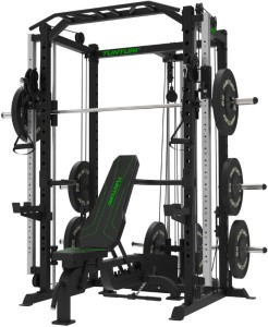 Tunturi SM90 Full Smith Machine All-In-One Trainer Home Gym Combo | Makro