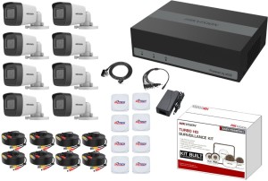 HIKVISION 2MP 8CH eSSD (1TB) CCTV Full Kit With Zatech Junction Boxes ...