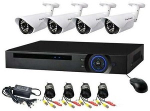 Jortan 1080p HD Indoor & Outdoor Security Camera with Wi-Fi ...