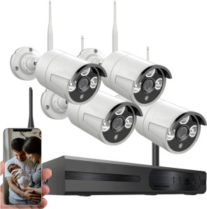 Generic 0 Indoor & Outdoor Security Camera with Night Vision and Wi-Fi ...