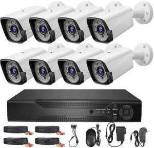 Aerbes 1080P Indoor & Outdoor Security Camera with Night Vision and ...