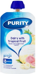 Purity Dairy with Tropical Fruit Baby Food Tropical Fruit Infant Fruit ...