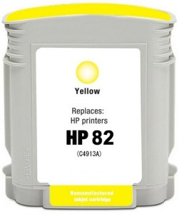 HP 82 Yellow Ink Cartridge | Makro