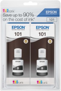 Epson EcoTank L6170/L4160/L4150/L6190/L6160 Black Twin Pack Ink Bottle ...