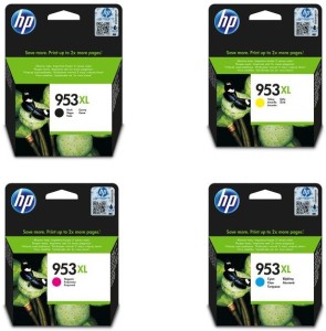 HP 953XL Ink Cartridge Black, Cyan, Magenta, Yellow Ink Cartridge | Makro