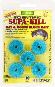 Efekto Scientific Supa Kill Rat & Mouse Block Bait Feed | Makro
