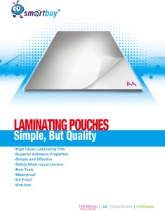smartbuy 150mic A4 Laminating Sheet | Makro