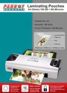 parrot Laminating Pouches 0.7 inch Lamination Machine | Makro
