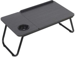 Digital World Desk, Folding Bed Table with Cup Holder Laptop Stand | Makro