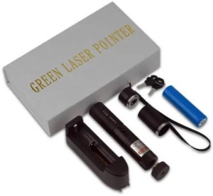 World 108-5 Rechargeable Powerful Green Torch Pen Laser Pointer | Makro