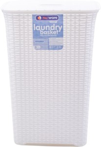 nuware 69 L White Laundry Basket | Makro