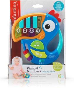Infantino Piano & Numbers Learning Toucan Activity Toys | Makro