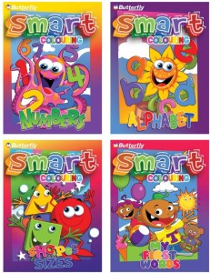 Unbranded ASSORTED SMART COLOURING BOOKS Colours & Shapes | Makro