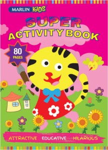 Marlin 80pg Kids Super Activity Books Activity Toys | Makro