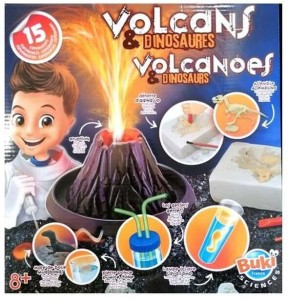 Buki France VOLCANOES AND DINOSAURS 15 EXPERIMENTS Activity Toys | Makro