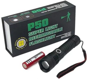 Generic P50 Superlight Rechargeable Flashlight LED Torch Light | Makro