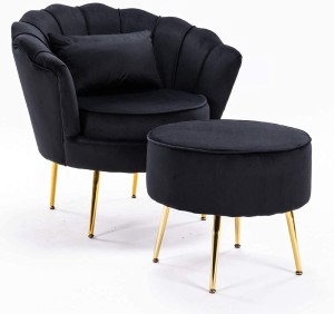 Aplus Matan Luxury furniture LC00001 Fabric Living Room Chair | Makro