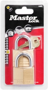 Master Lock 40 mm Brass Locks KA 2-Pack Padlock | Makro