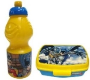 BATMAN ASTRO SPORTS BOTTLE-JUNIOR LATCH2 2 Containers Lunch Box | Makro
