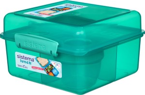Sistema Lunch Cube Maxi With 1 Pot 2 Containers Lunch Box | Makro