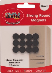 CRAZY CRAFTS CRM12 Multipurpose Office Magnets Pack of 1 | Makro