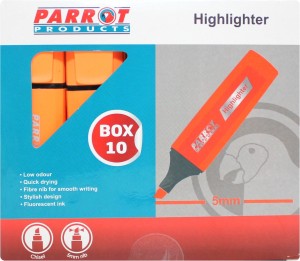 PARROT PRODUCTS MARKER HIGHLIGHTER SLIMLINE BOX 12 BLUE | Makro