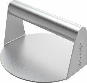 More & More Premium Stainless Steel Smash Burger Press for Perfect ...