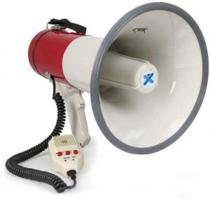 Vonyx 50W Megaphone with Record Shoulder Strap Megaphone | Makro
