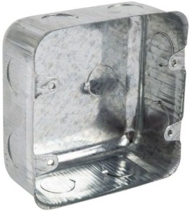 Non Branded Wall Galvanized Metal Electrical Box | Makro