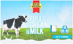 First Choice Full Cream Long Life Milk, Mo Flavour Flavour | Makro