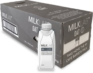 Milklab Oat Milk 24 x 250ml Barista Milk For Coffee, Latte & Espresso ...