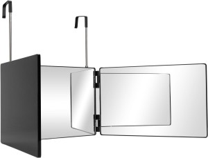 MHC 360 Hairdressing Mirror, Adjustable Telescopic Hook for Makeup and ...